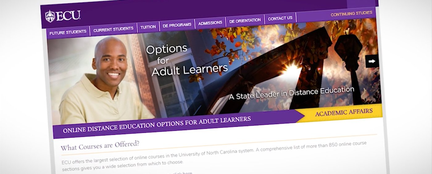 ECU: Leader in online education - Public Ed Works